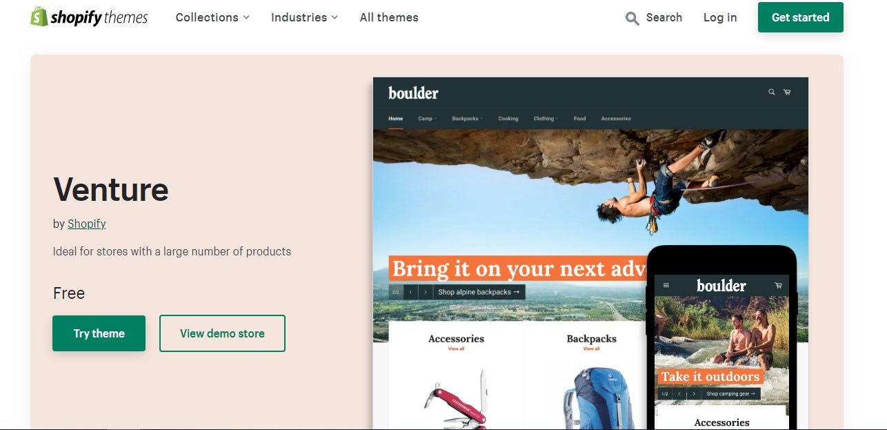 💰 12 Shopify templates gratis y de pago [2024] | Crehana