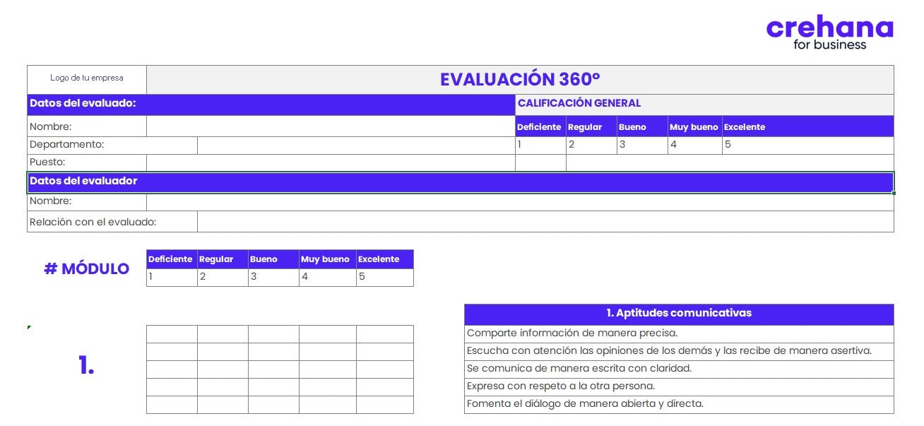 Evaluación 360: ¿qué es y para qué sirve? | Curso | Crehana