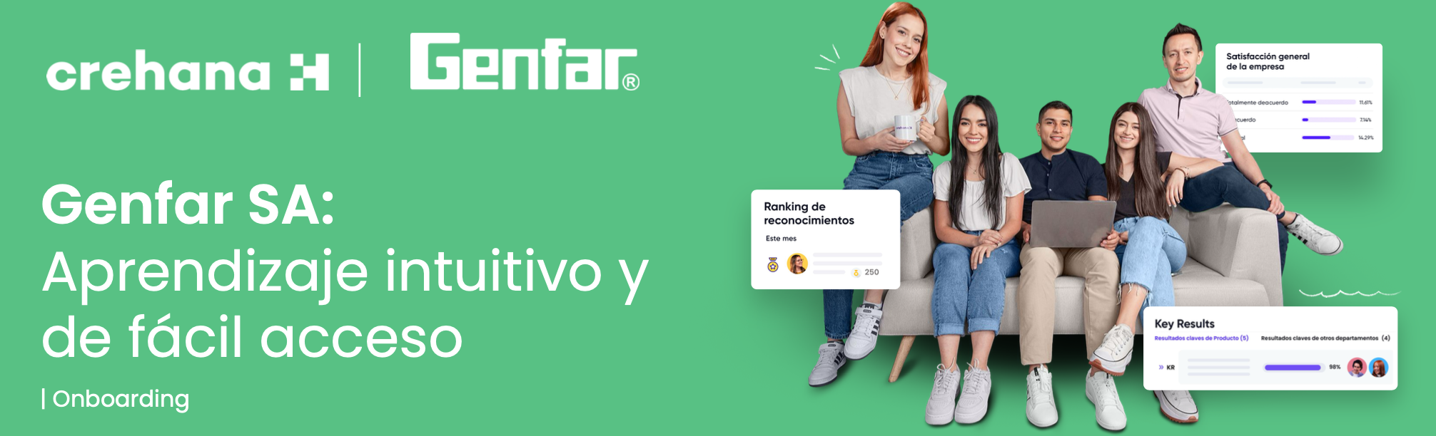Historias de clientes Crehana: Genfar | Crehana