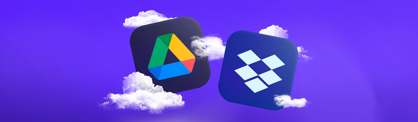 ☁️ Google Drive vs Dropbox