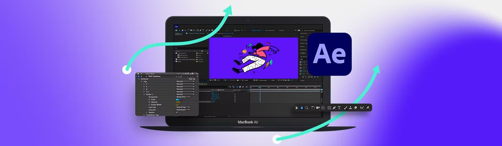 🥇+30 modelos gratuitos e pagos de After effects | Curso | Crehana