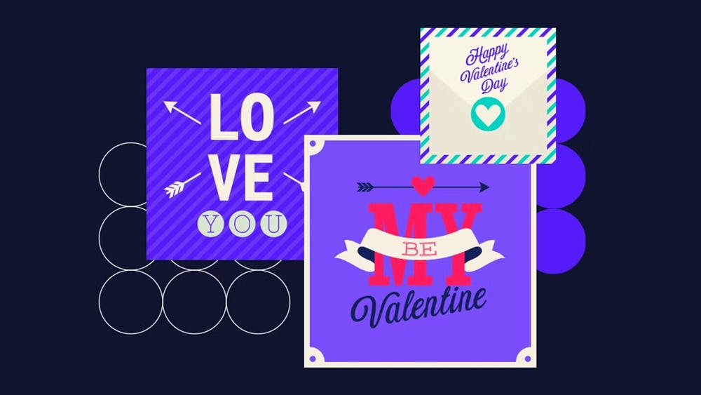 😍¡Plantillas para San Valentín para irradiar amor! | Curso | Crehana